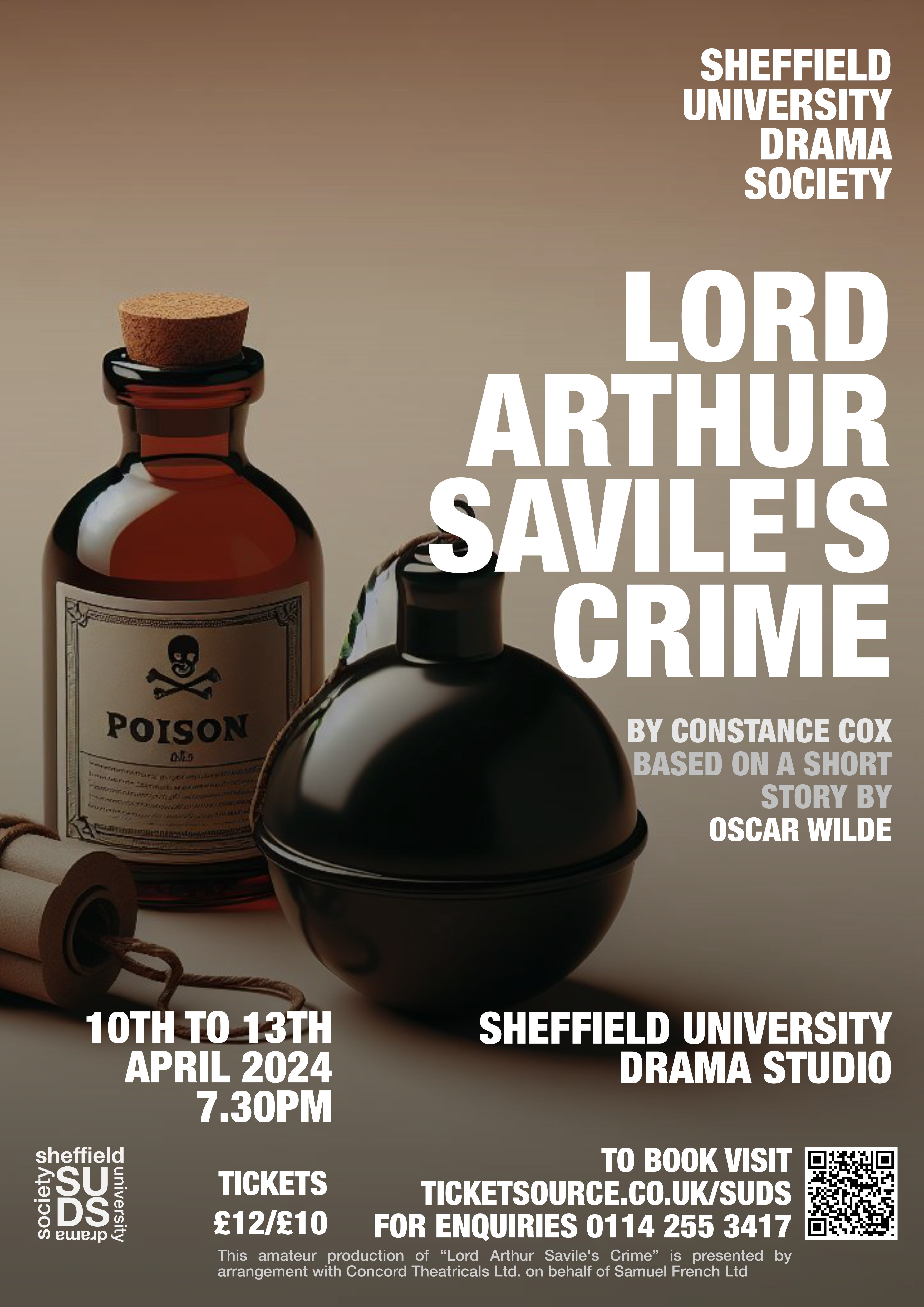 Lord Arthur Savile’s Crime – SUDS